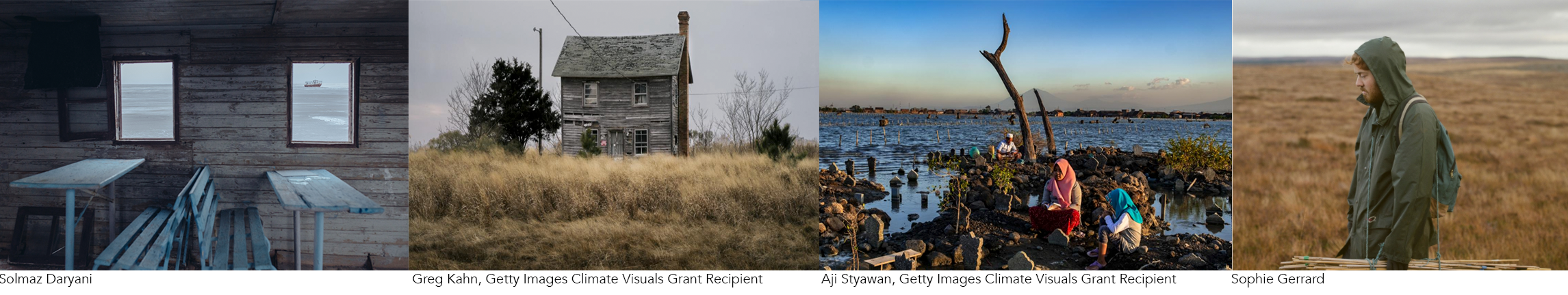 Craft a creative response to the new photography of climate change ...